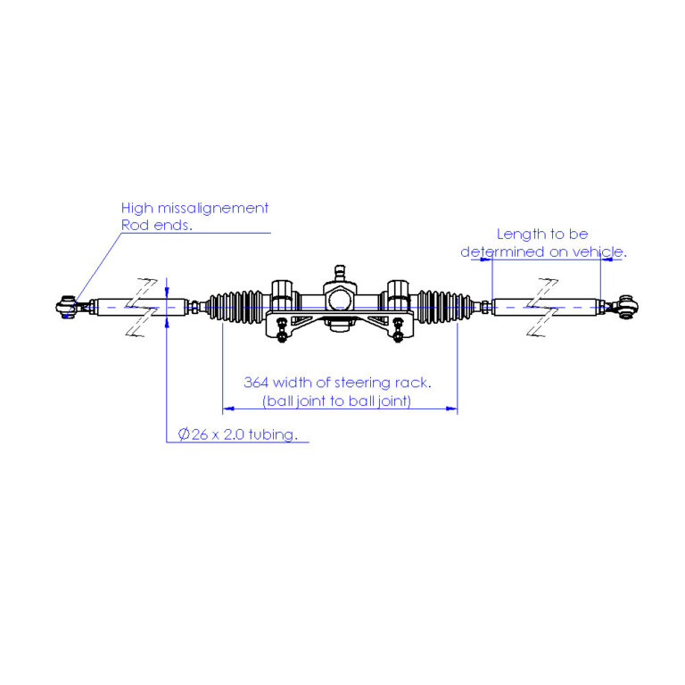 Steering System Kit for Crosskart Buggy | FX Buggy