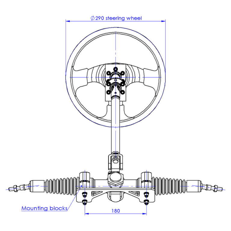 Steering System Plan for Crosskart Buggy | FX Buggy