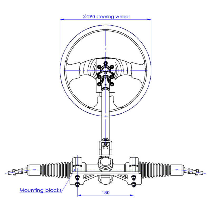 Steering System Plan for Crosskart Buggy | FX Buggy
