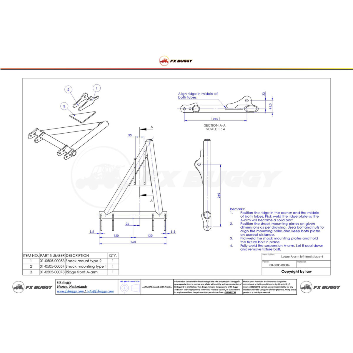 Complete Plan FX1000 Crosskart Buggy | FX Buggy