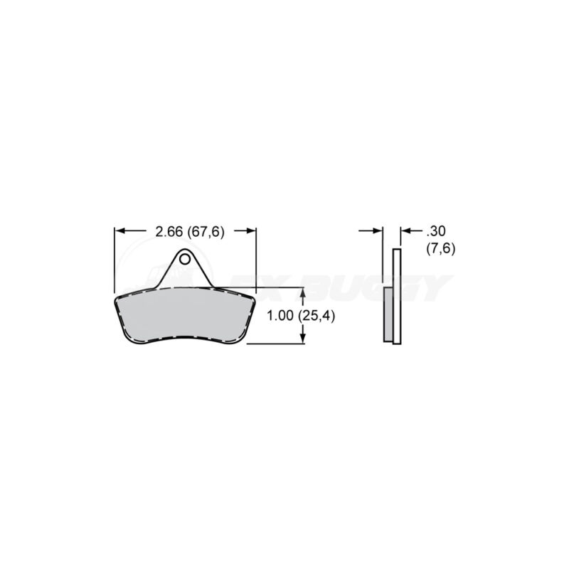 Wilwood PS-1 Brake Calipers and Pads set | FX Buggy